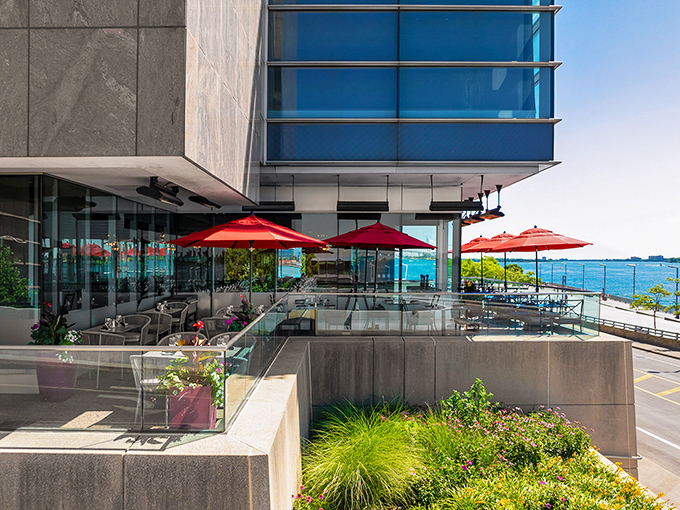 That green wall outside Joe Muer isn't just decoration&mdash;it's the perfect backdrop for selfies before diving into seafood nirvana.