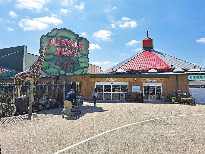 Jungle Jim's: Where grocery shopping becomes an expedition! This jungle-themed wonderland houses foods from every corner of the earth.