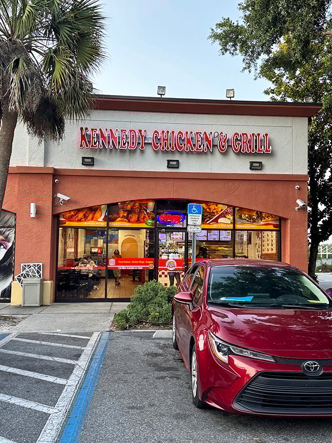 That classic storefront design whispers "authentic flavors inside" &ndash; and the whisper becomes a delicious roar.