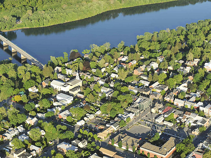 Susquehanna waters reflect Lewisburg's charm like a mirror showing off small-town perfection at its finest.