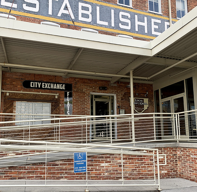 City Exchange indeed&mdash;trade your hunger for happiness at this historic Harrisonburg beef headquarters.