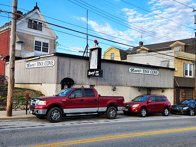 This unassuming brick exterior hides one of Cincinnati's most beloved steakhouse treasures &ndash; no Instagram filter required.