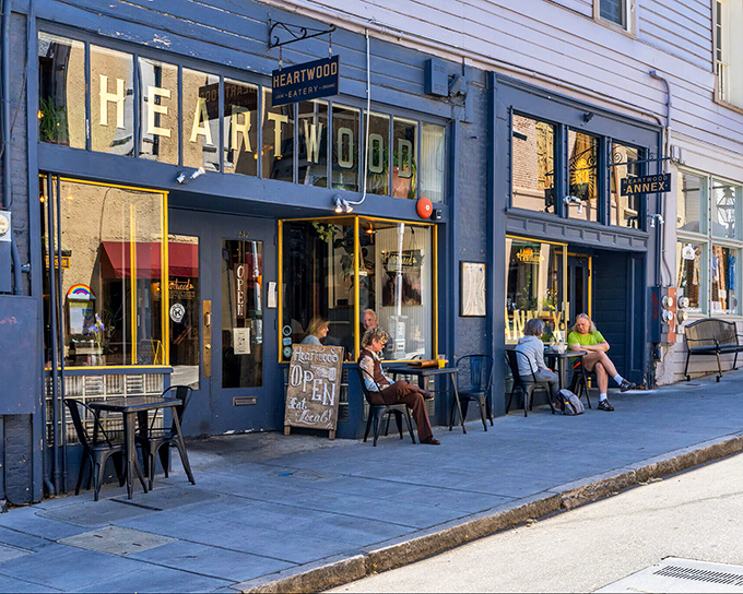 Nevada City's tree-lined streets invite leisurely strolls through California's most charming historic district.