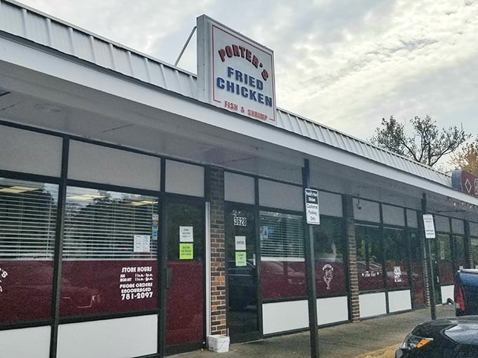 Strip mall location, destination-worthy chicken. Porter's proves that great food doesn't need fancy digs to shine.