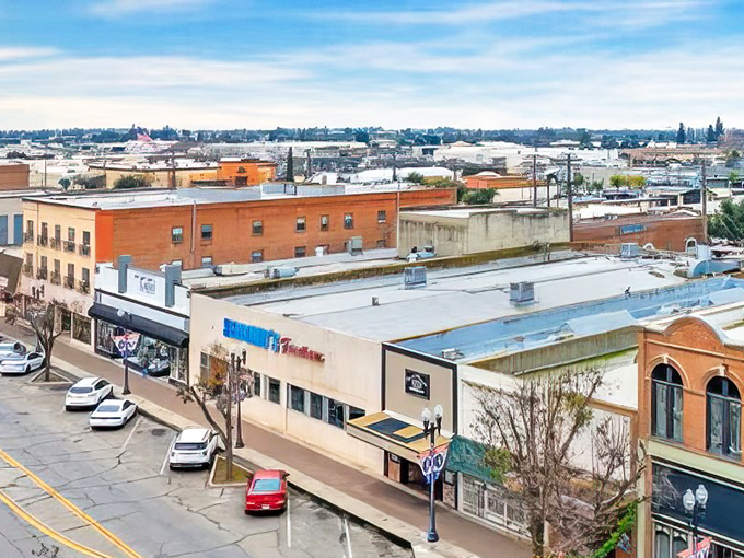 Downtown Porterville buzzes with the kind of activity that keeps communities alive and costs low.