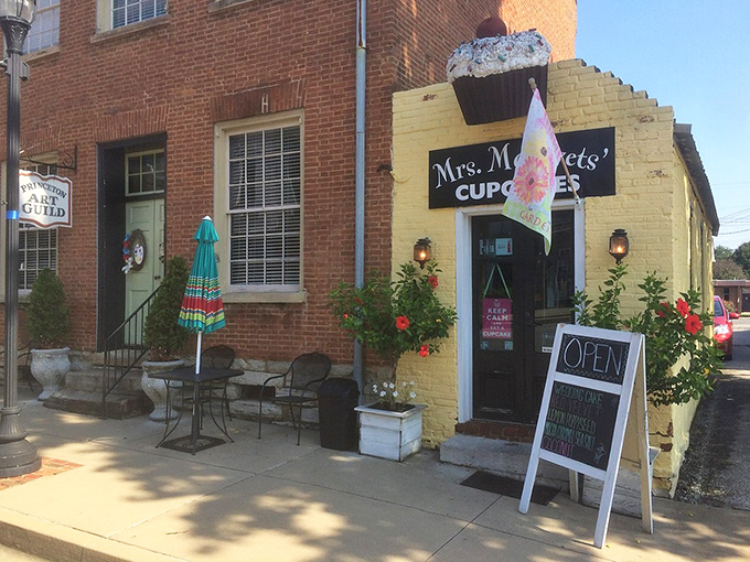 Sweet treats await at Mrs. McLovets' Cupcakes in Princeton, where indulgence comes with small-town prices and friendly conversation. 