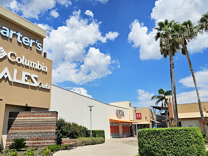 Rio Grande Valley Premium Outlets brings big-city shopping to border country, where palm trees and bargains grow equally well.
