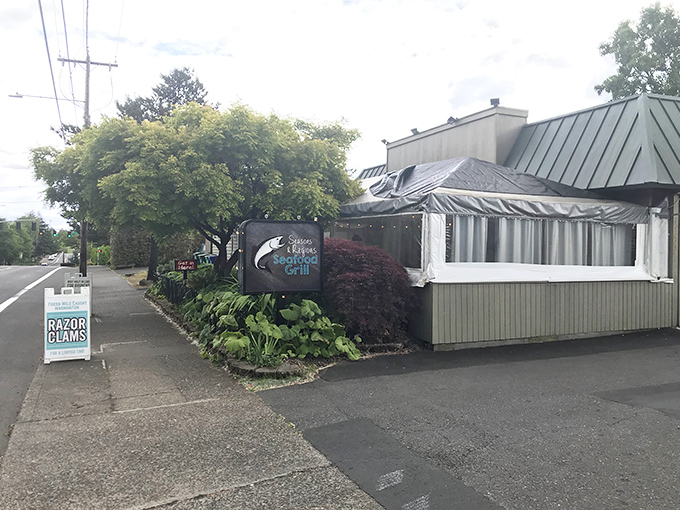 That covered patio is where magic happens&mdash;the magic of perfectly prepared Pacific Northwest seafood meeting your eager fork.