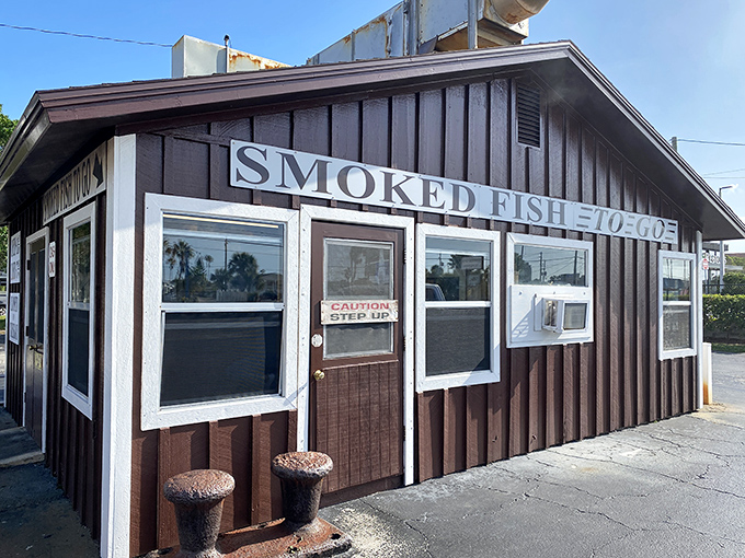 The "Smoked Fish To Go" sign might be the most honest advertising in Florida &ndash; simple, direct, and absolutely worth the stop.