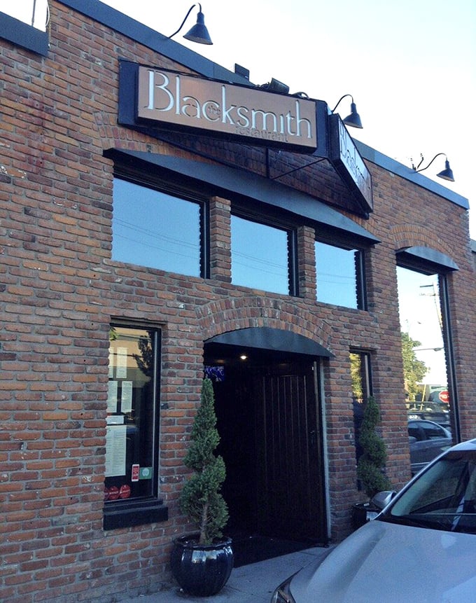 That brick exterior promises the kind of warmth that only comes from serious grilling.