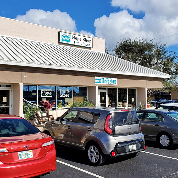 Those busy parking lots tell the real story about which thrift stores locals truly love.