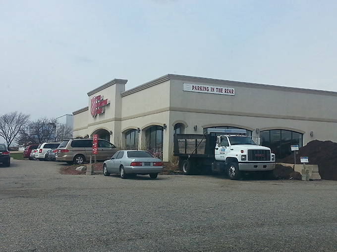 That welcoming storefront design makes thrift shopping feel like visiting your favorite neighborhood retail destination.