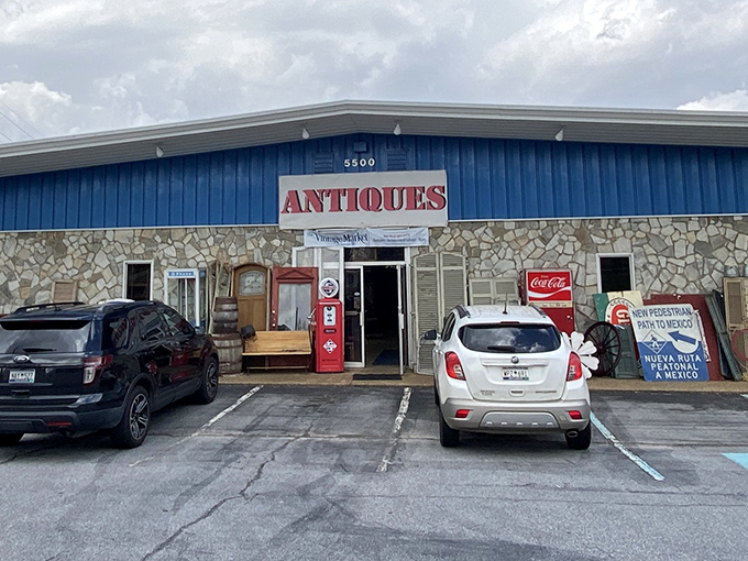 That vintage Coca-Cola sign out front hints at the authentic treasures waiting inside these walls.