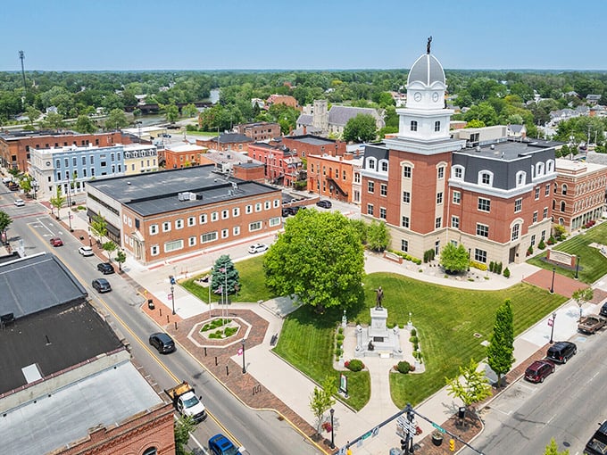 Historic Tiffin spreads out along towering trees, offering retirees serene living at prices that won't wash away your savings.