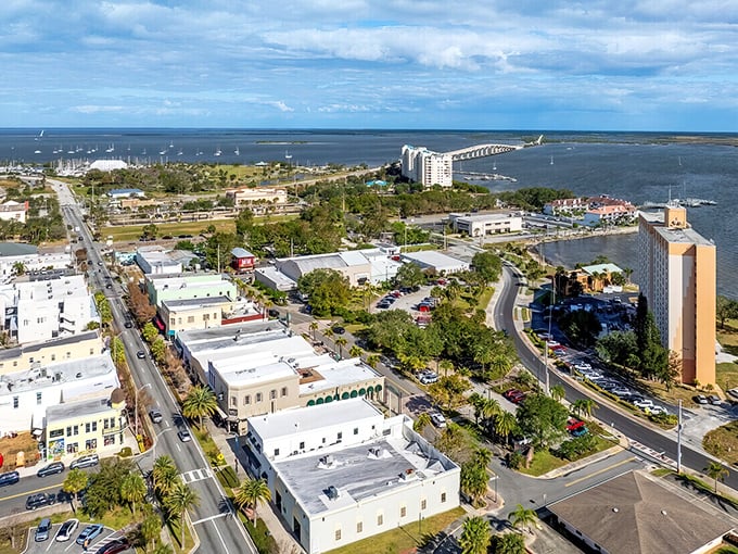 Titusville's waterfront beckons with boats and budget-friendly seafood spots where locals dock for delicious deals.