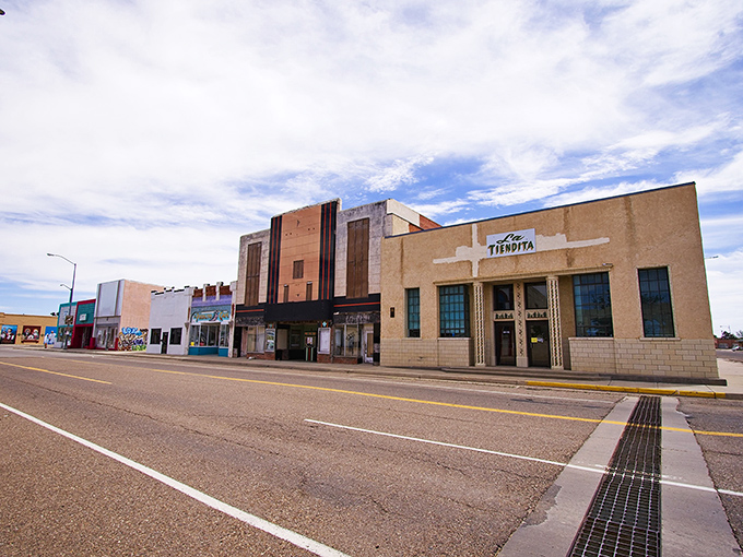Tucumcari's vintage theater stands like a time capsule from when movies cost a nickel and houses didn't require a mortgage broker.