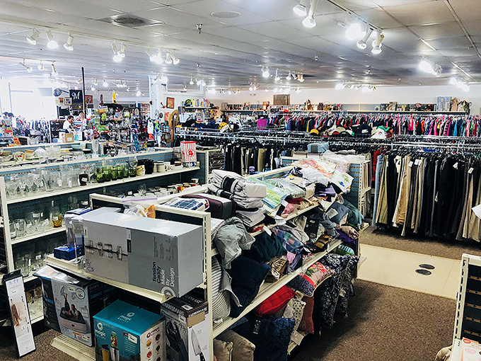 Treasures stack floor to ceiling in this bargain hunter's paradise. Like a department store where everything comes with a story.