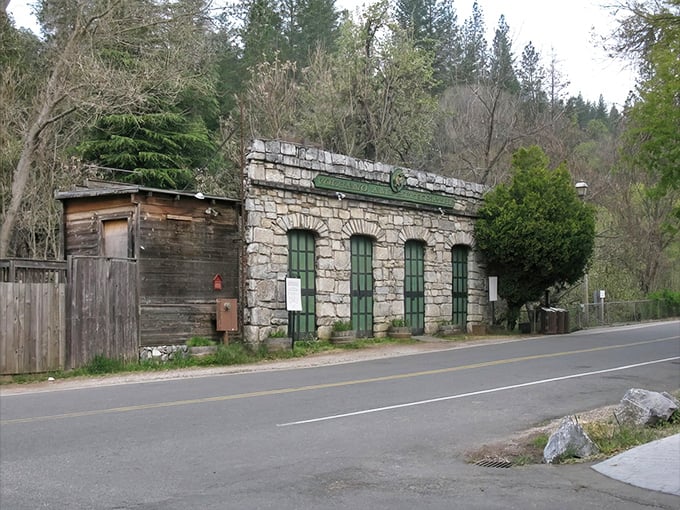 The rustic charm of Volcano's serene road creates a living museum where the history still feels alive.