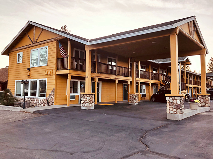 Antlers Inn combines mountain lodge aesthetics with comfort that makes city dwellers question their life choices and rental agreements.
