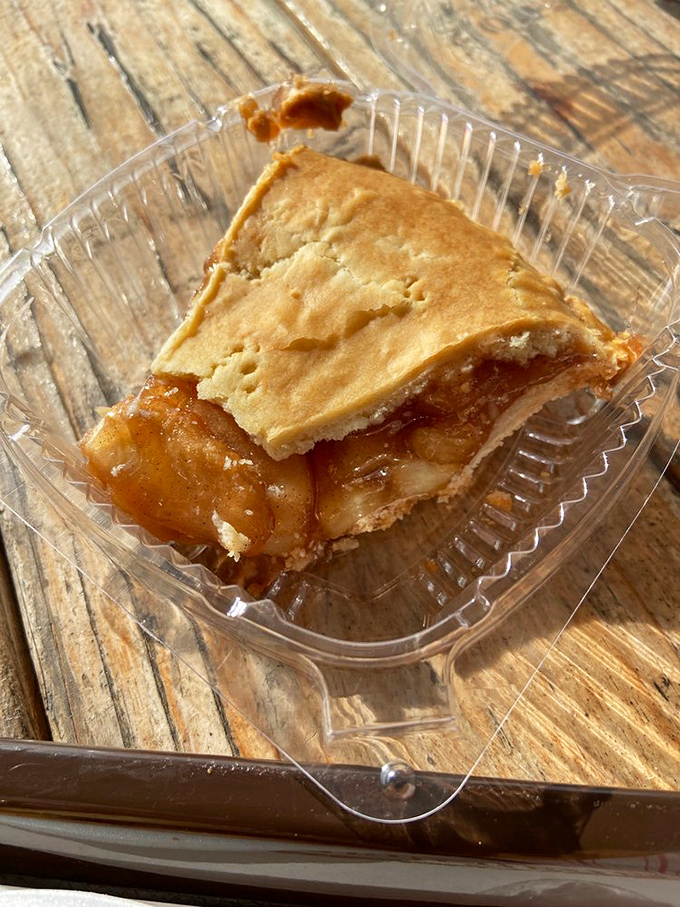 This slice of apple pie isn't trying to reinvent dessert; it's just doing what Southern apple pie has done for generations&mdash;making people happy one flaky bite at a time.