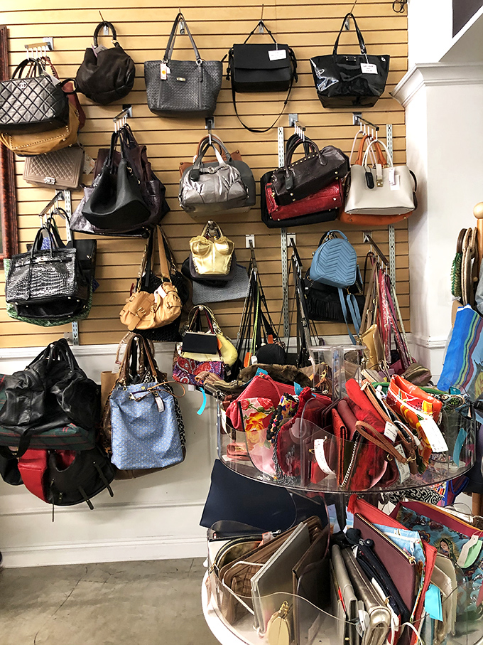 Handbag heaven: Like a leather-bound library of fashion history, these purses have stories to tell and outfits to complete.