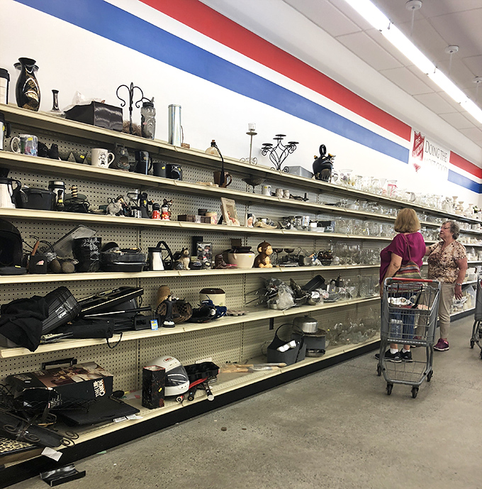 Housewares galore! From practical kitchen tools to mysterious gadgets that prompt the eternal question: "What exactly is this thing for?"