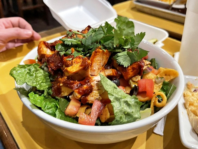Who said barbecue can't be fresh? This BBQ chicken salad brings together smoky and crisp in a bowl that somehow feels both indulgent and virtuous.