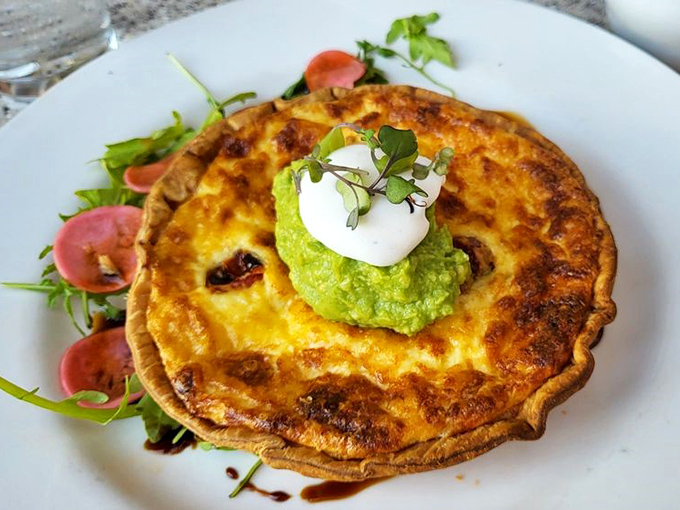 Not your grandmother's quiche&mdash;unless your grandmother was secretly a French-trained chef with a thing for perfect golden crusts.