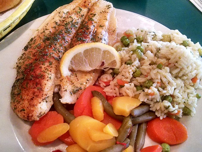 Simple yet sublime: perfectly seasoned fish that proves sometimes the best culinary magic happens when you just let quality ingredients shine.