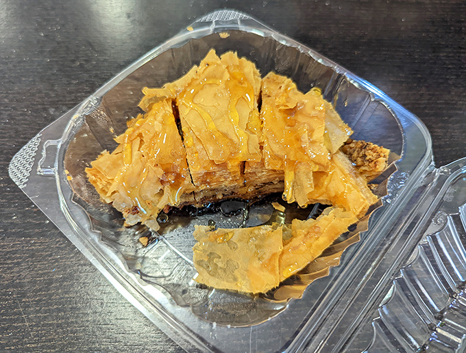 Sweet baklava provides the perfect finale, because every great meal deserves an encore worth savoring.