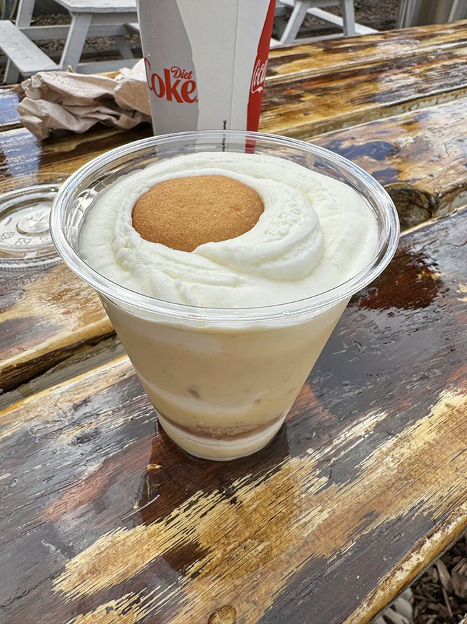 Banana pudding that would make your grandmother jealous. That vanilla wafer perched on top isn't garnish&mdash;it's the crown jewel of a perfect dessert.