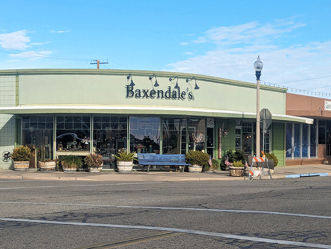 Baxendale's charming storefront offers a touch of small-town retail therapy, where shopping local isn't just a slogan&mdash;it's the natural way of life.