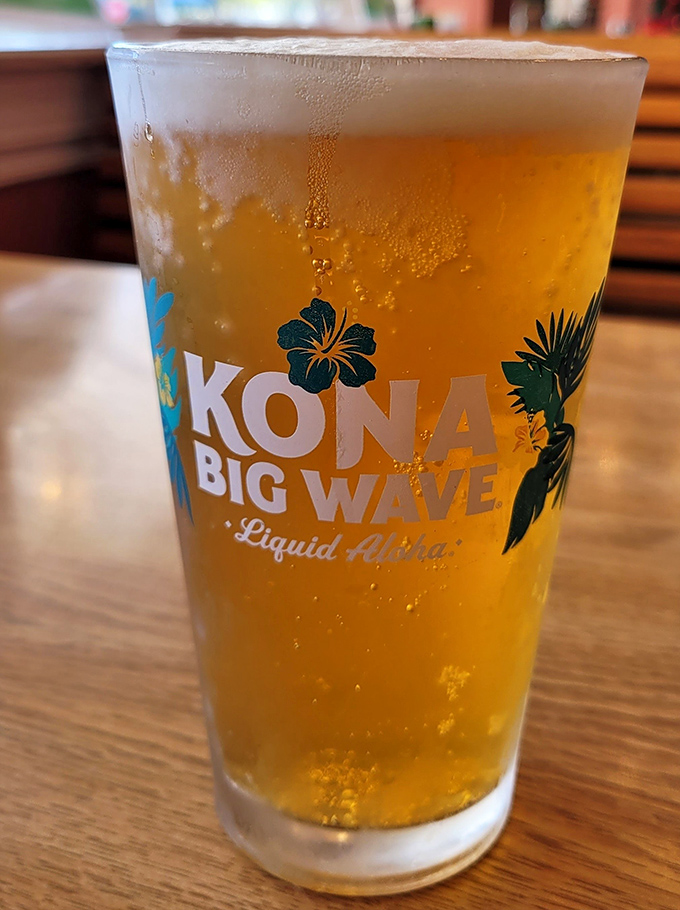 Nothing complements a slice like a cold Kona Big Wave &ndash; liquid aloha in a glass that makes Florida feel even more tropical.