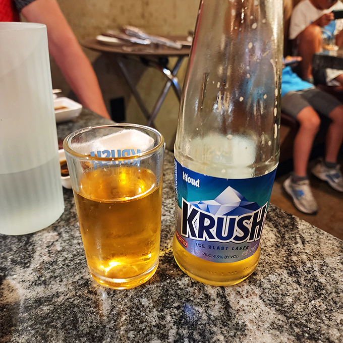 Nothing complements Korean BBQ quite like an ice-cold Kloud beer&mdash;crisp, refreshing, and ready to tame the fire of gochujang.