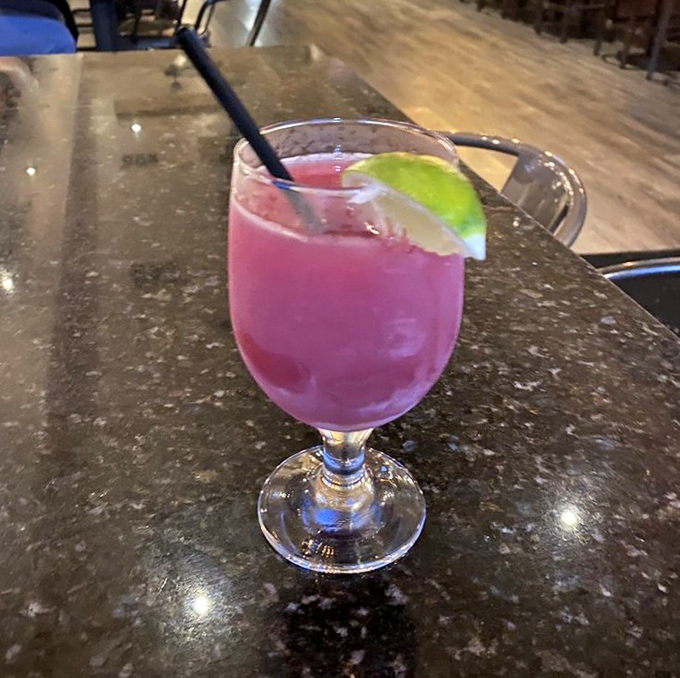 Even the cocktails at Tank House bring their A-game&mdash;this vibrant berry concoction is like summer in a glass, with a kick.