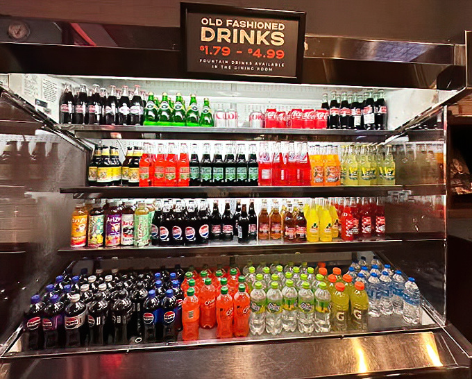 The beverage case – because after committing to a serious relationship with smoked meat, you need something to wash down the commitment.