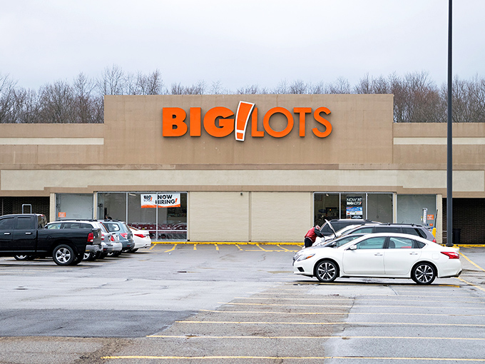 Even Big Lots gets the small-town treatment here. In Aliquippa, even chain stores somehow feel more personal and less corporate.