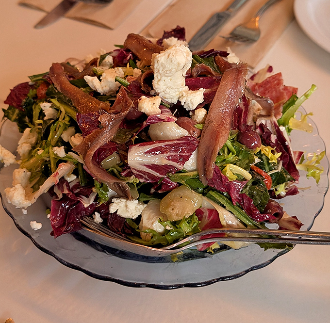This isn't just a salad&mdash;it's a colorful committee meeting where every ingredient gets equal voting rights.