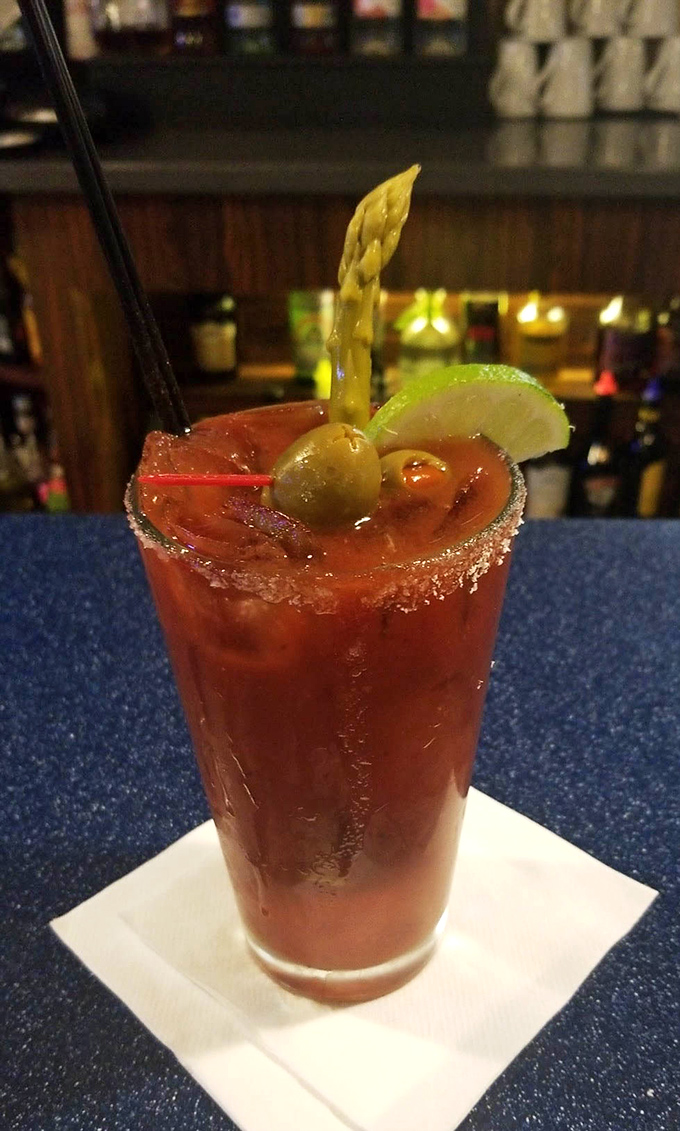 This isn't just a Bloody Mary&mdash;it's a liquid salad with benefits, complete with the requisite garnish garden.