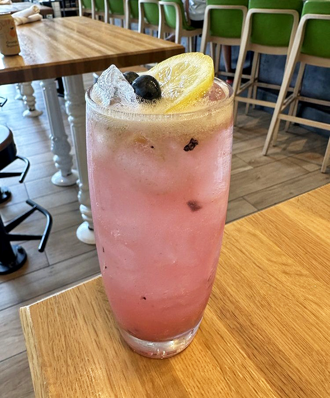 This blushing cocktail, garnished with fresh berries and citrus, isn't just Instagram-worthy&mdash;it's the sophisticated adult version of your childhood lemonade stand.