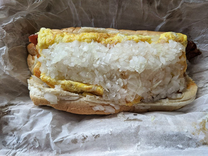 Breakfast meets lunch in this egg-topped masterpiece. When two meal concepts collide, everyone wins, especially your taste buds.