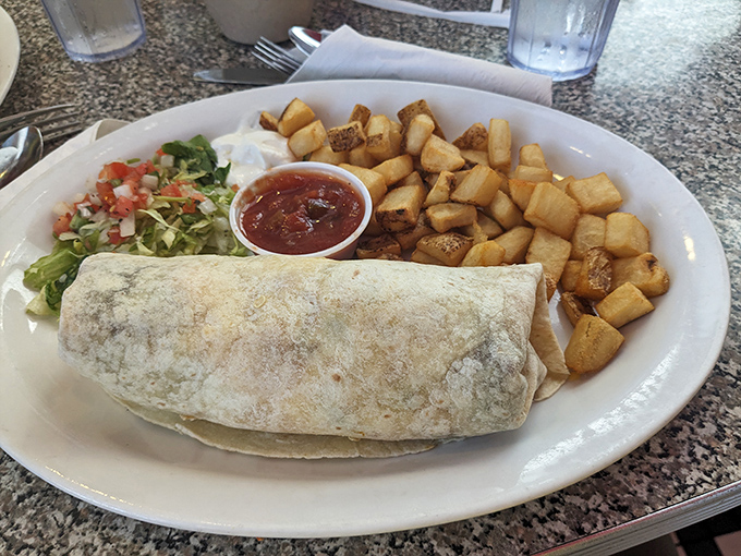 Breakfast burritos: where morning meets Mexico in a tortilla-wrapped package that could fuel you through building a barn or just browsing Instagram. 
