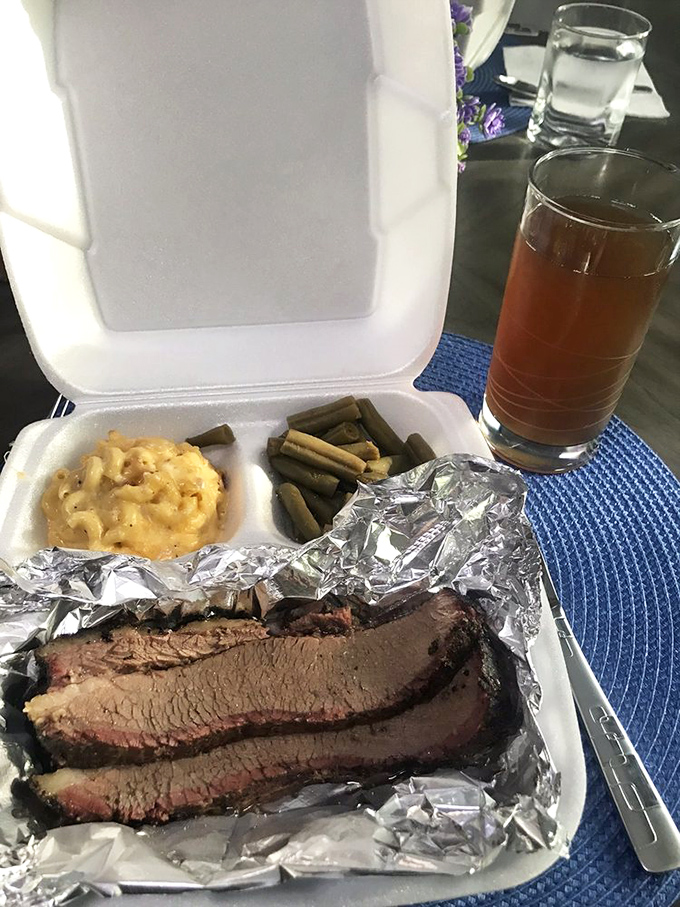 Brisket this tender doesn't happen by accident. It's the result of patience, expertise, and a smoker that never sleeps, served with sides that don't play second fiddle.