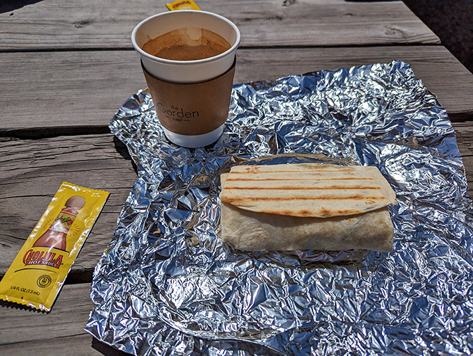 This burrito wraps up all your breakfast dreams in one gloriously messy, utterly delicious package.