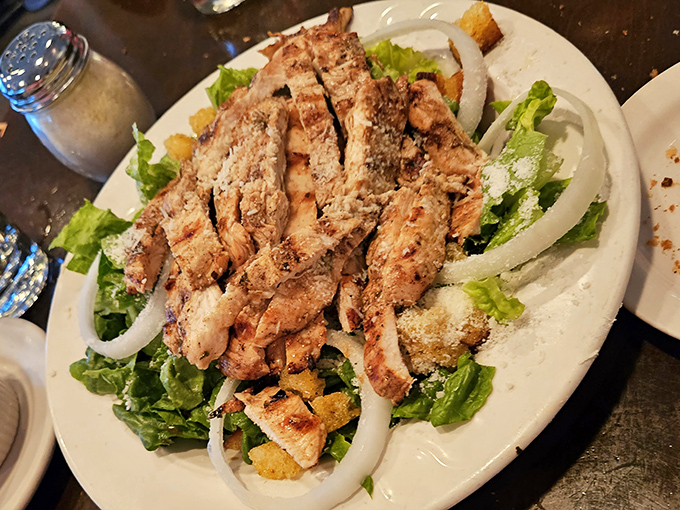 Their Caesar Salad with Chicken proves that sometimes the simplest dishes require the most skill to perfect.