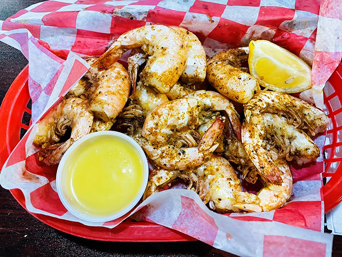 Cajun peel-and-eat shrimp that make you work just enough to feel like you&rsquo;ve earned every succulent, butter-dipped bite.