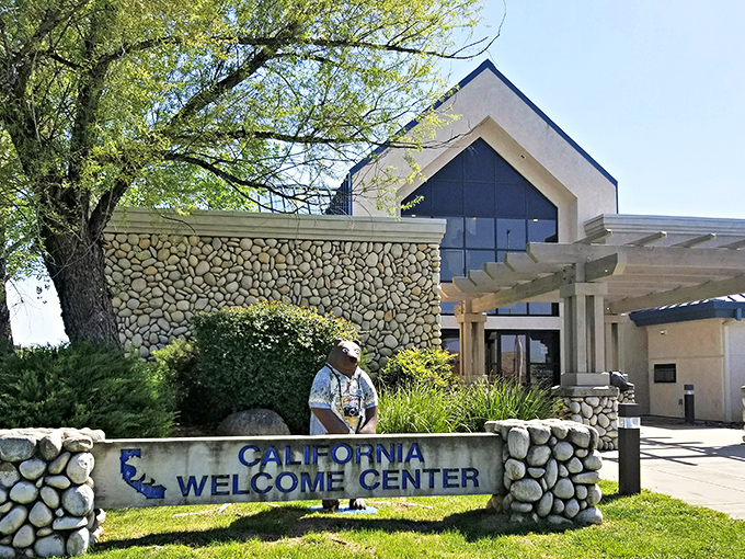 The California Welcome Center greets travelers with the promise of discoveries that won't show up on your Instagram algorithm.
