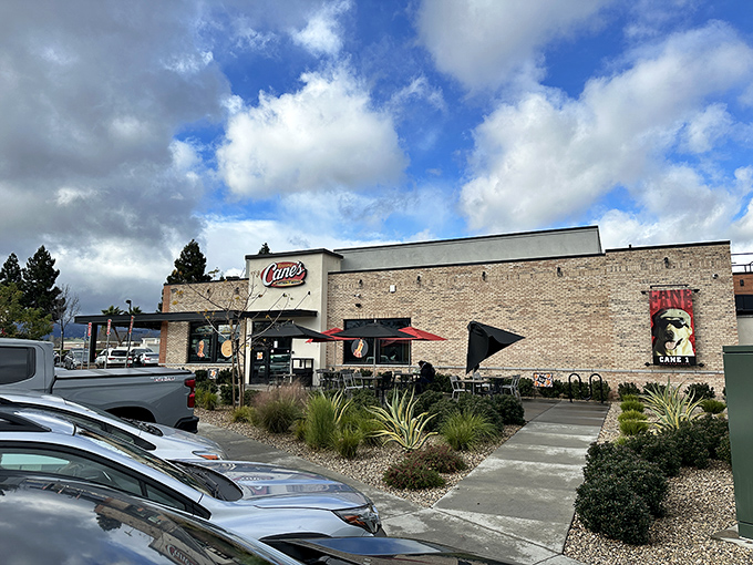 Raising Cane's brings welcome sustenance to weary shoppers, proving that chicken fingers can be the sophisticated fuel for serious retail therapy.
