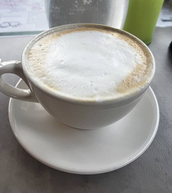 In Seattle, a cappuccino isn't just coffee – it's a morning meditation, a frothy work of art, and the perfect companion to eggs that deserve proper caffeinated respect.