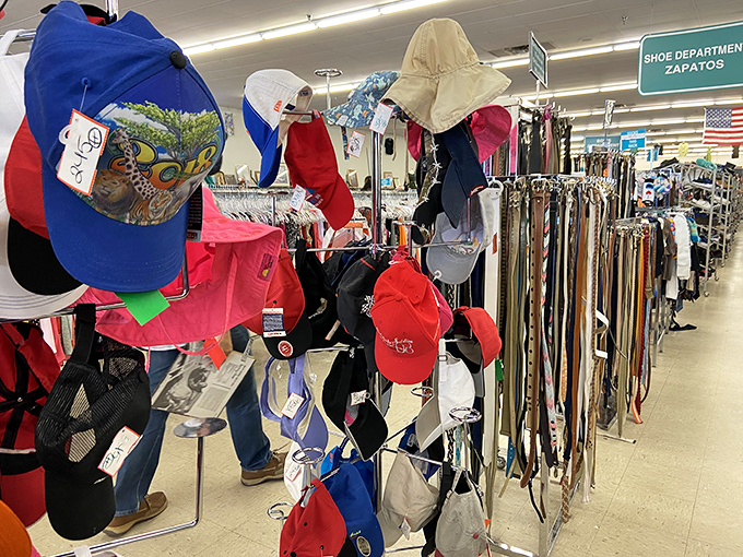 Hat and belt paradise where Florida's headwear comes to find new life. That fishing cap has stories to tell&mdash;and now it can tell them on your head.